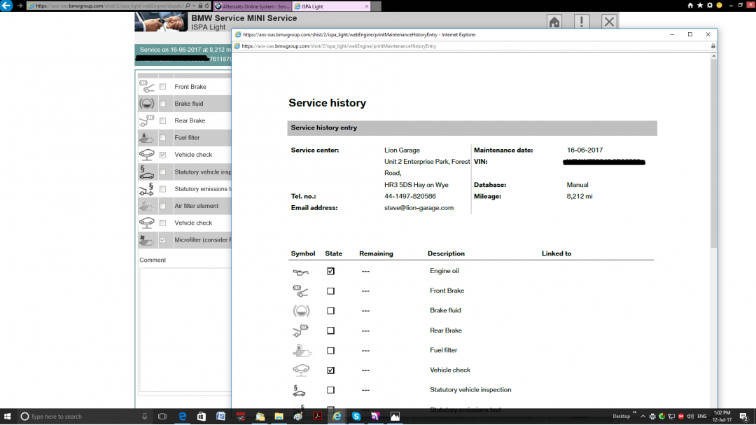 BMW Servicing Hereford Brecon Mini BMW specialist Repairs Hay on Wye